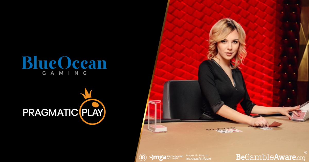 Pragmatic Play's Live Casino Now Available With BlueOcean Gaming