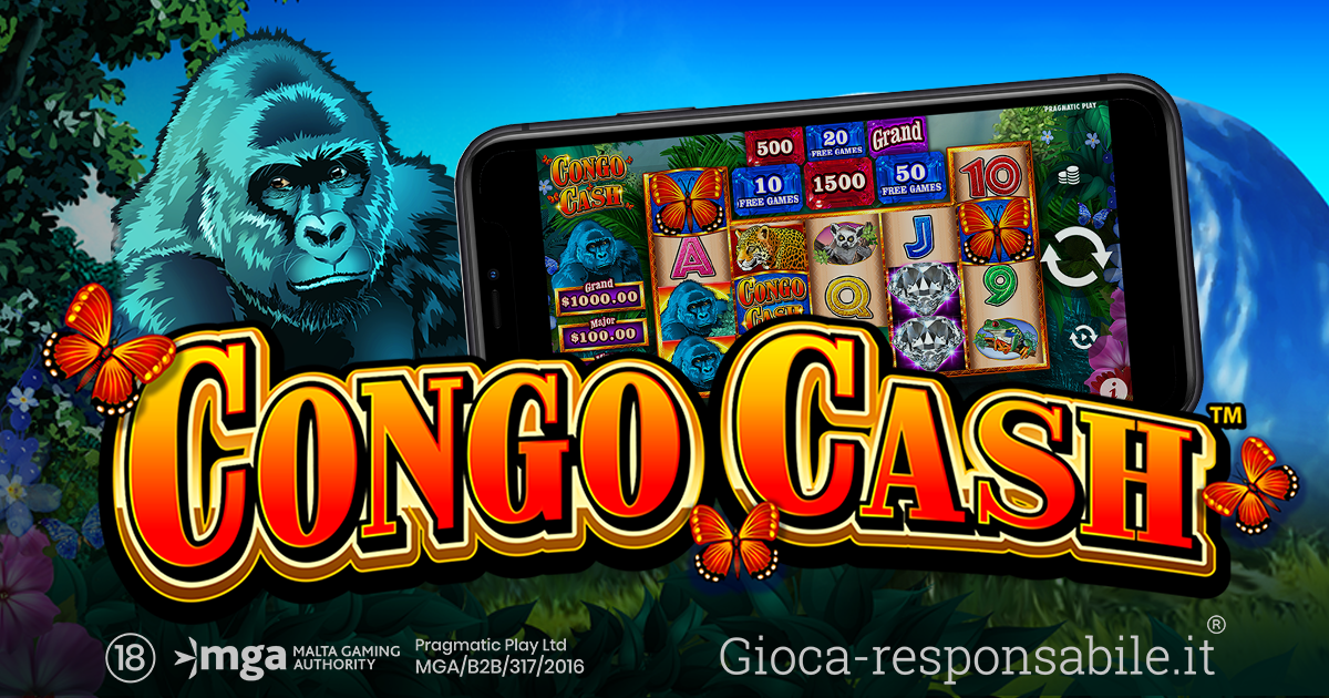 Congo Cash | La nuova avventura Tropicale di Pragmatic Play