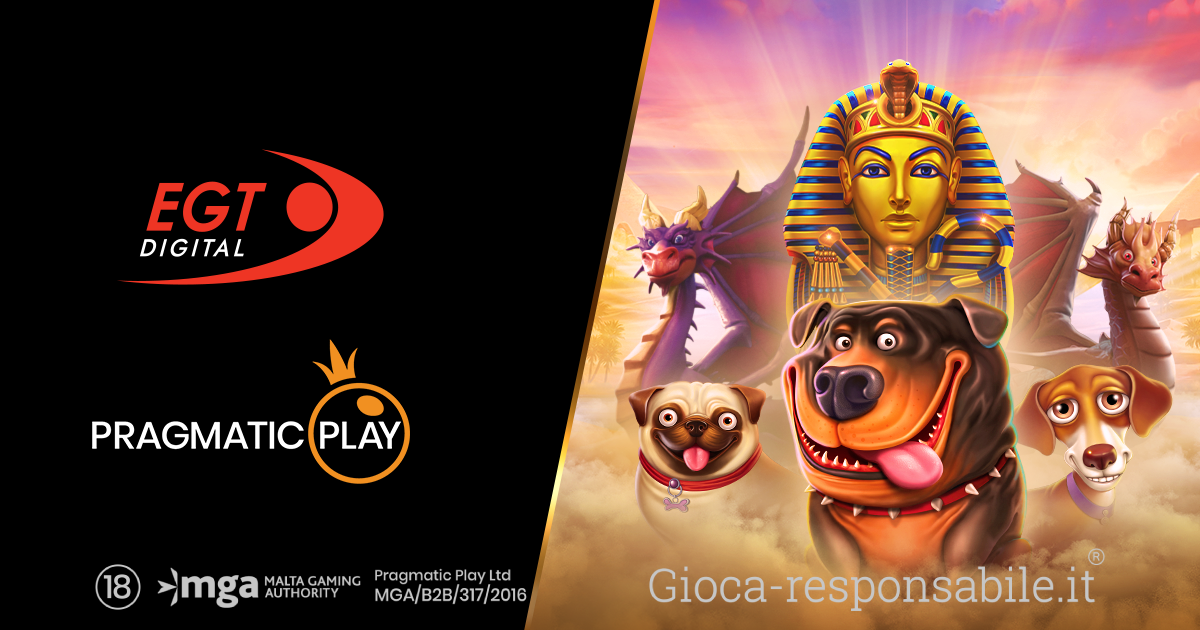 EGT Digital: arriva la partnership con Pragmatic Play