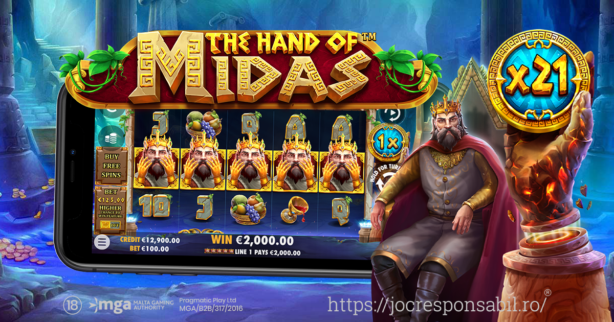 The Hand Of Midas Este Cel Mai Nou Slot De La Pragmatic Play