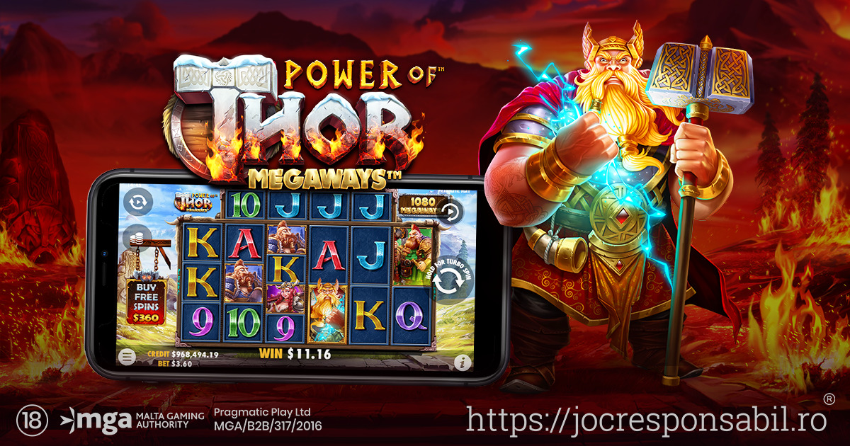 Power of Thor Megaways - Cel Mai Nou Slot De La Pragmatic Play