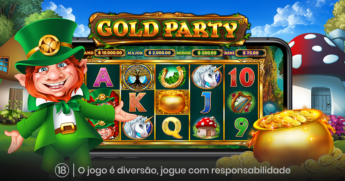 A Pragmatic Play continua brilhando em 2022 com Gold Party®