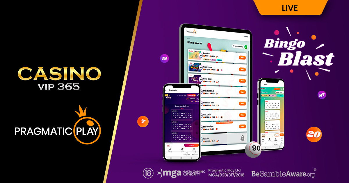 Pragmatic Play’s Bingo Multiplayer Goes Live With Casino VIP 365
