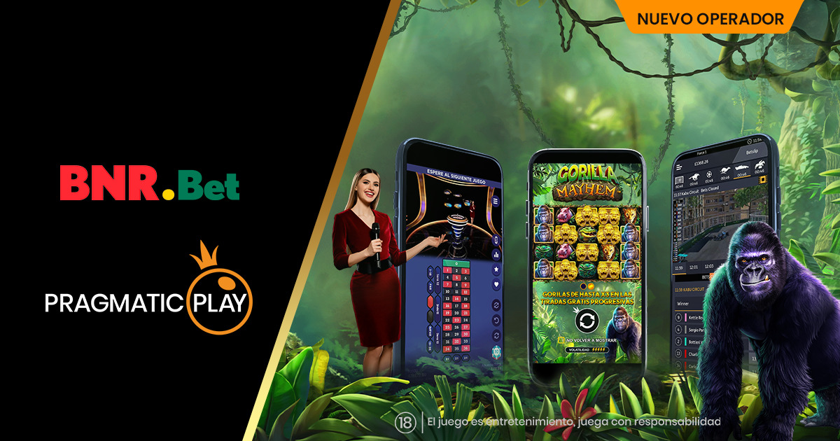 A Pragmatic Play se expande no Brasil com a BNR Bet