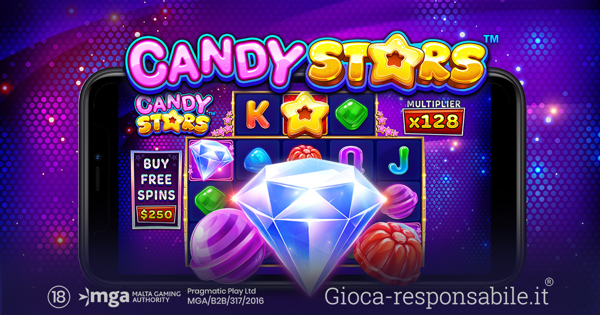 Pragmatic Play aggiunge dolci e brillanti Candy Stars™