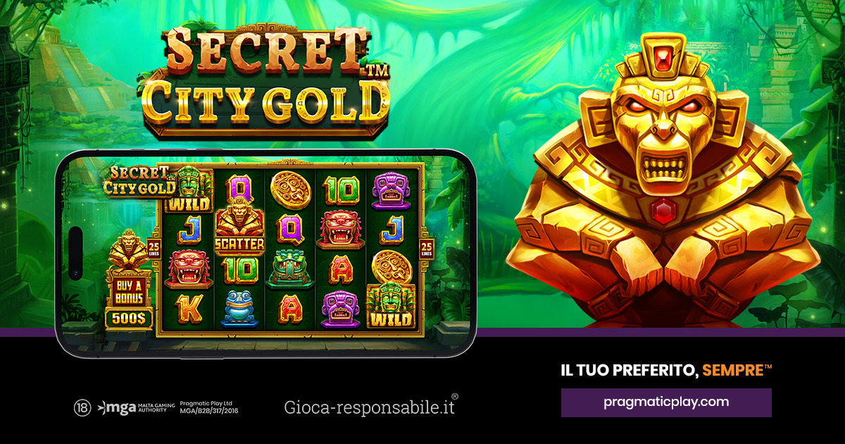 Pragmatic Play Esplora I Templi Aztechi In Secret City Gold™
