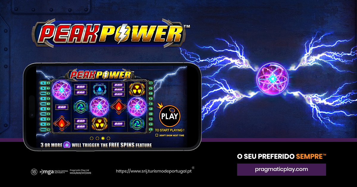 Pragmatic Play Intensifica a Acção no Peak Power™