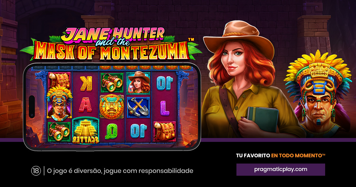 Pragmatic Play lança Jane Hunter and the Mask of Montezuma