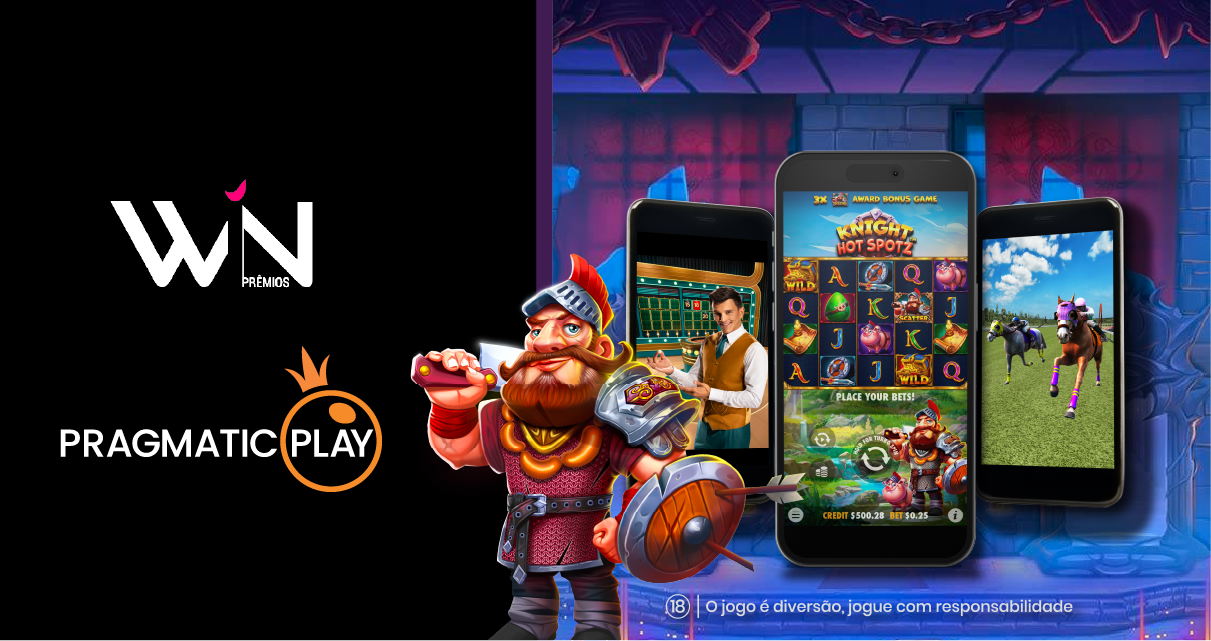 Pragmatic Play fecha parceria com Win Prêmios