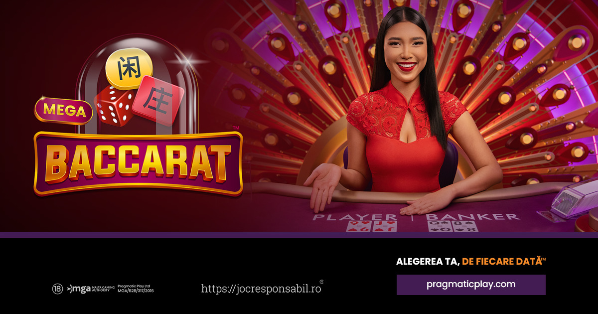 Pragmatic Play Lansează un Nou Joc Live Casino, Mega Baccarat