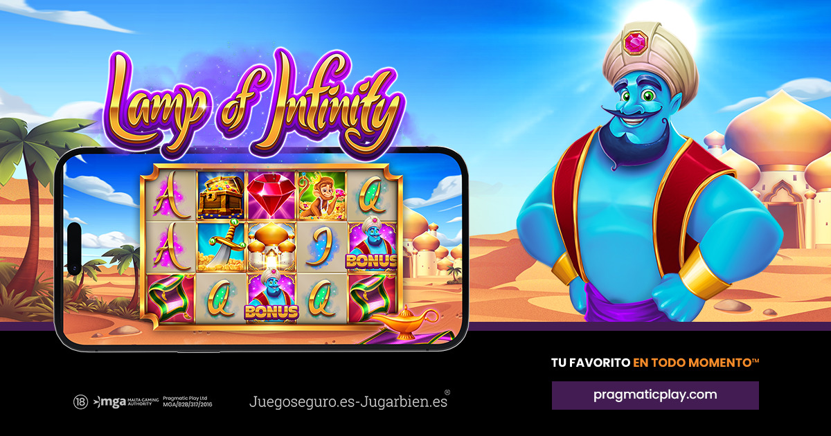 Pragmatic Play evoca magia con el tragamonedas Lamp Of Infinity