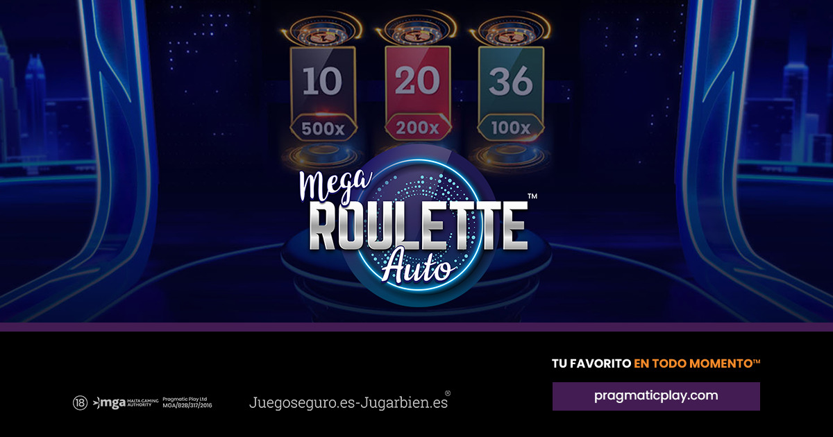 Pragmatic Play lanza nuevo título Live Casino, Auto Mega Roulette