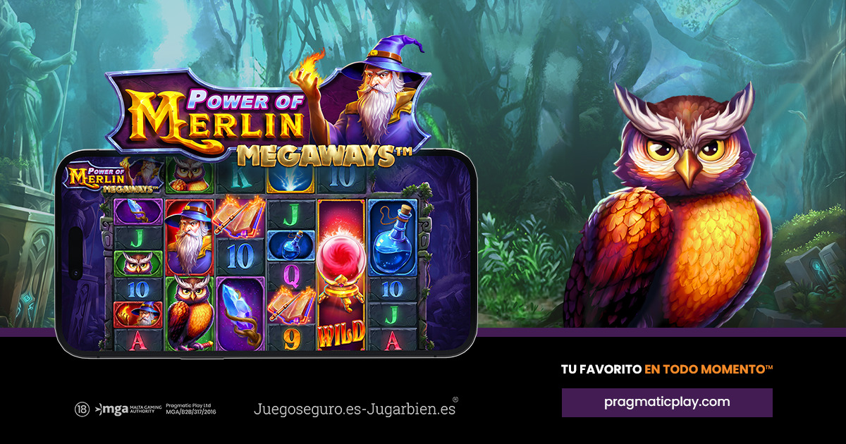 Pragmatic Play ha llamado búsqueda Power of Merlin Megaways