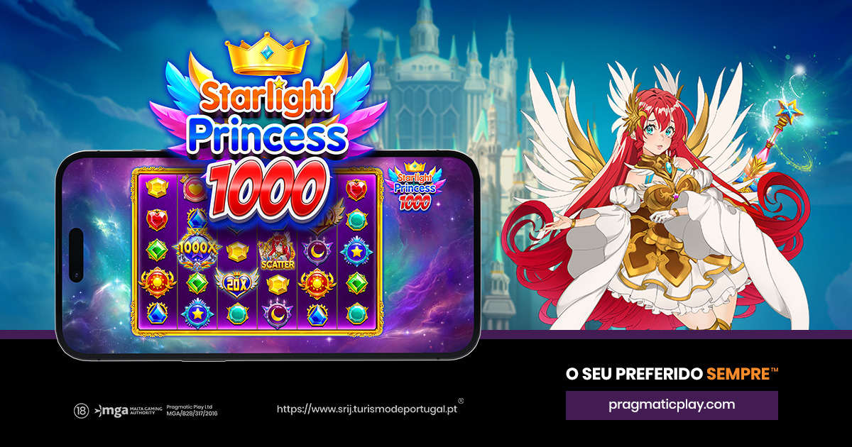 Pragmatic Play lança slot Starlight Princess 1000