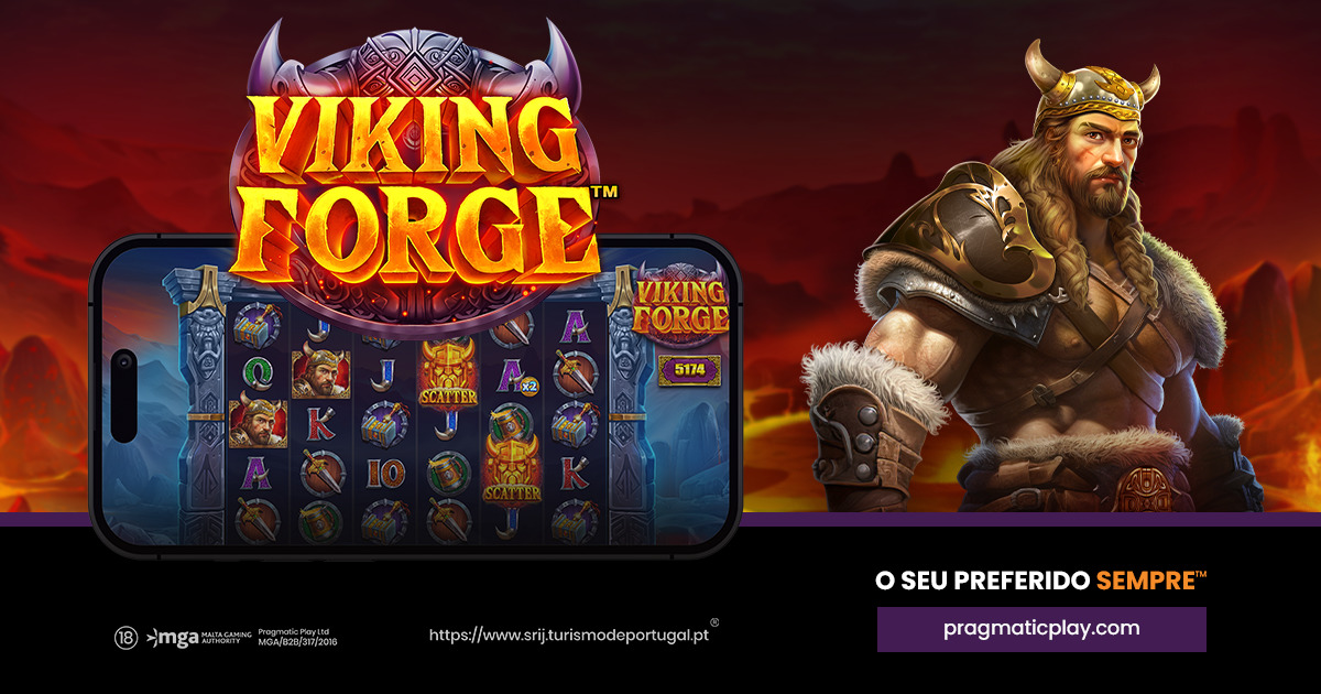 Pragmatic Play lança slot Viking Forge