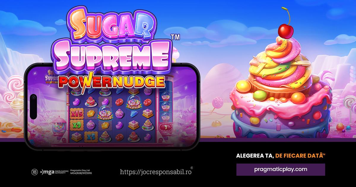Pragmatic Play Lansează Slotul Sugar Supreme Powernudge