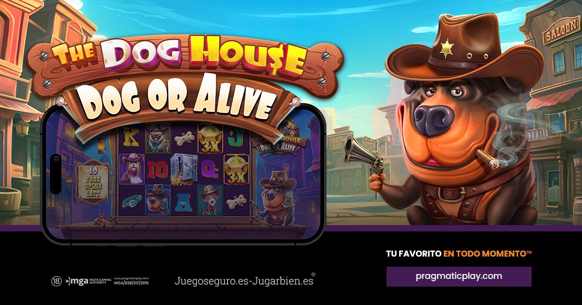 Pragmatic Play lanza The Dog House – Dog or Alive Slot