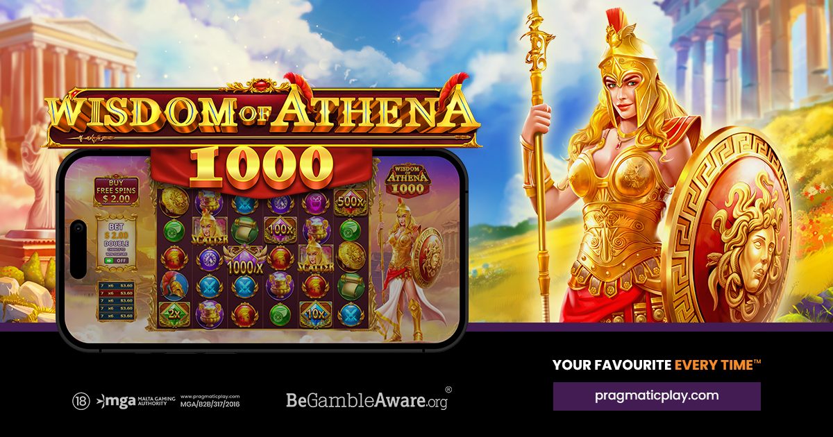 Pragmatic Play Launches The Wisdom Of Athena 1000 Slot
