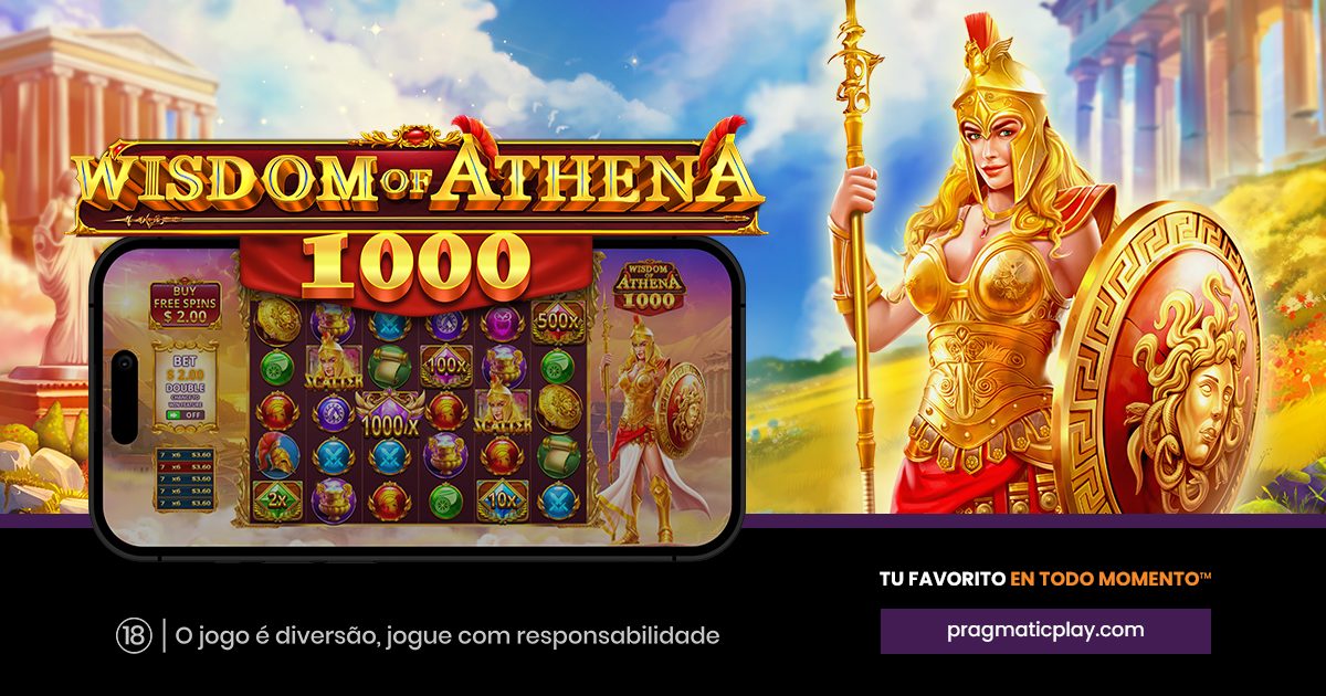A Pragmatic Play lança o slot Wisdom of Athena 1000